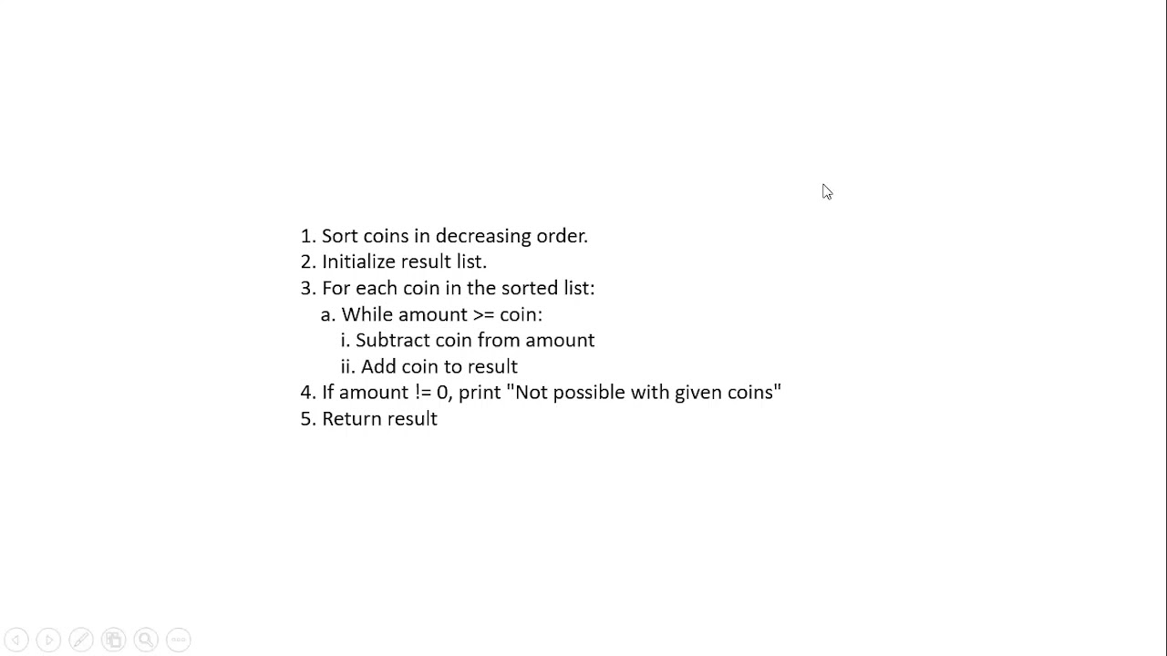 Coin Change Problem | Greedy Algorithm Explained with Example