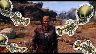 I am become surrounded by Skyrim DOOTING skeletons at Skyrim Special ...