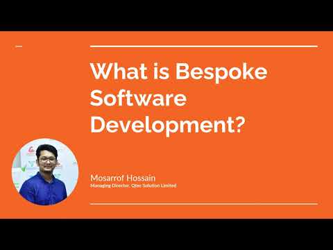 What is Bespoke Software Development? by Mosarrof Hossain of Qtec Solution Ltd