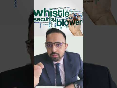 Blowing the whistle on workplace wrongdoing