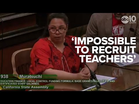 Bi-partisan support over increasing California teachers' pay may not be enough