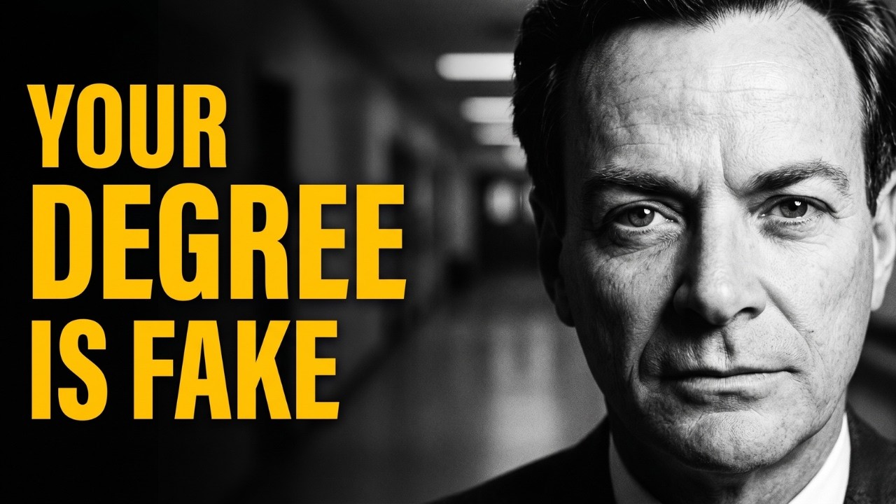 Why Feynman Said Your Degree Taught You Nothing