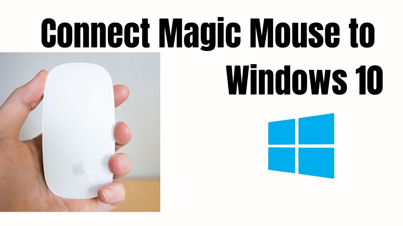 How to Connect Magic Mouse to Windows 10 ?! Easy Tutorial