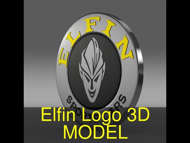 Elfin Logo 3D Model - FlatPyramid