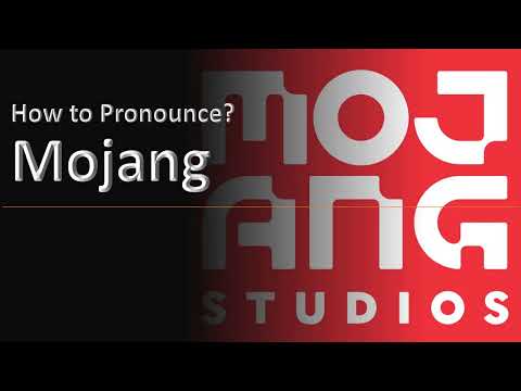 How to Pronounce Mojang Studios