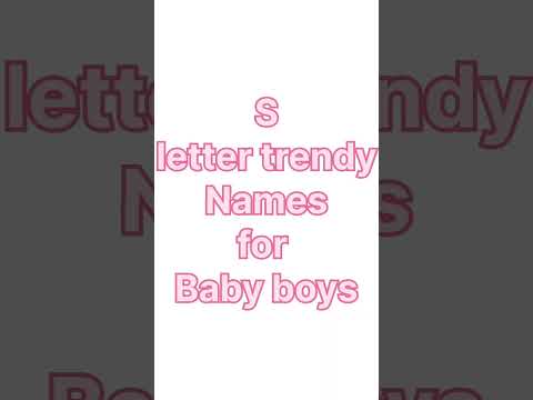 baby boy names | unique baby boys name with letter s