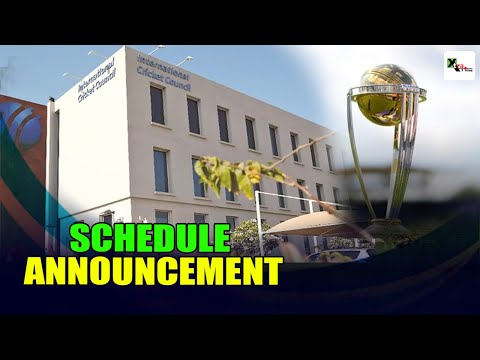 Why will ICC release the 2023 World Cup schedule on this date? | WorldCup2023