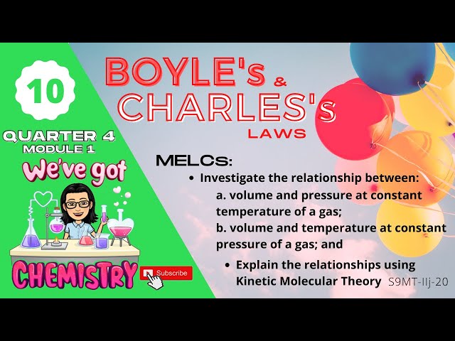 Understanding Boyle's Law and Charles's Law in Grade 10 Science | Galaxy.ai