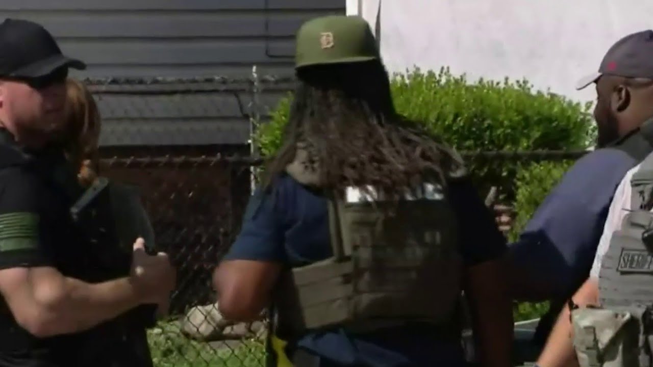 Shots fired at officers during search for carjacking suspects