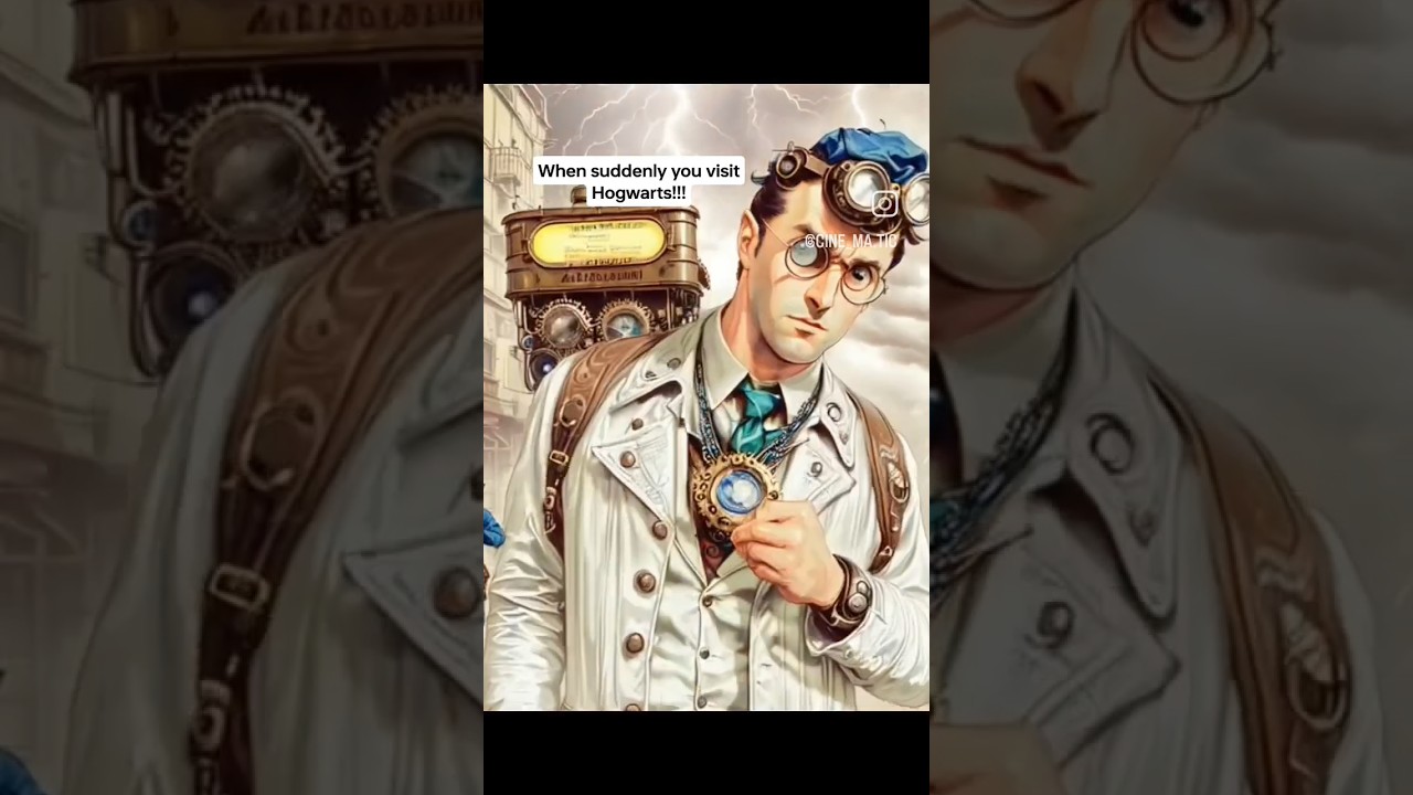 Stable diffusion AI video, let's go to Hogwarts #ai #stablediffusion #vfx #viral #trending #shorts