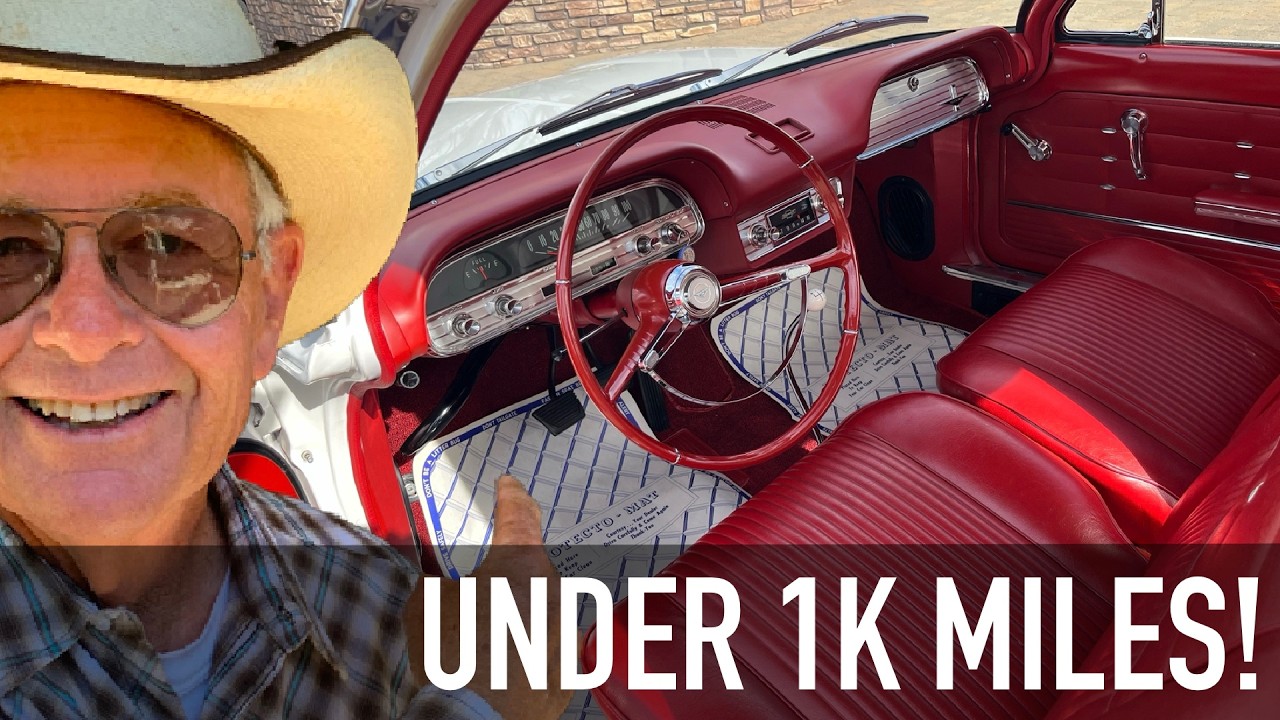 The Lowest Mileage Original 1963 Corvair Monza in the World!
