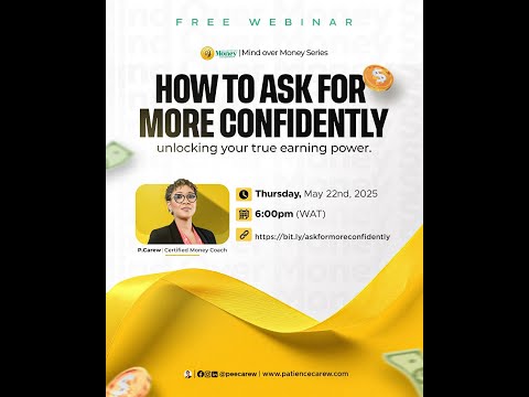 Mind Over Money Series | HOW TO ASK FOR MORE CONFIDENTLY 2025.05.22