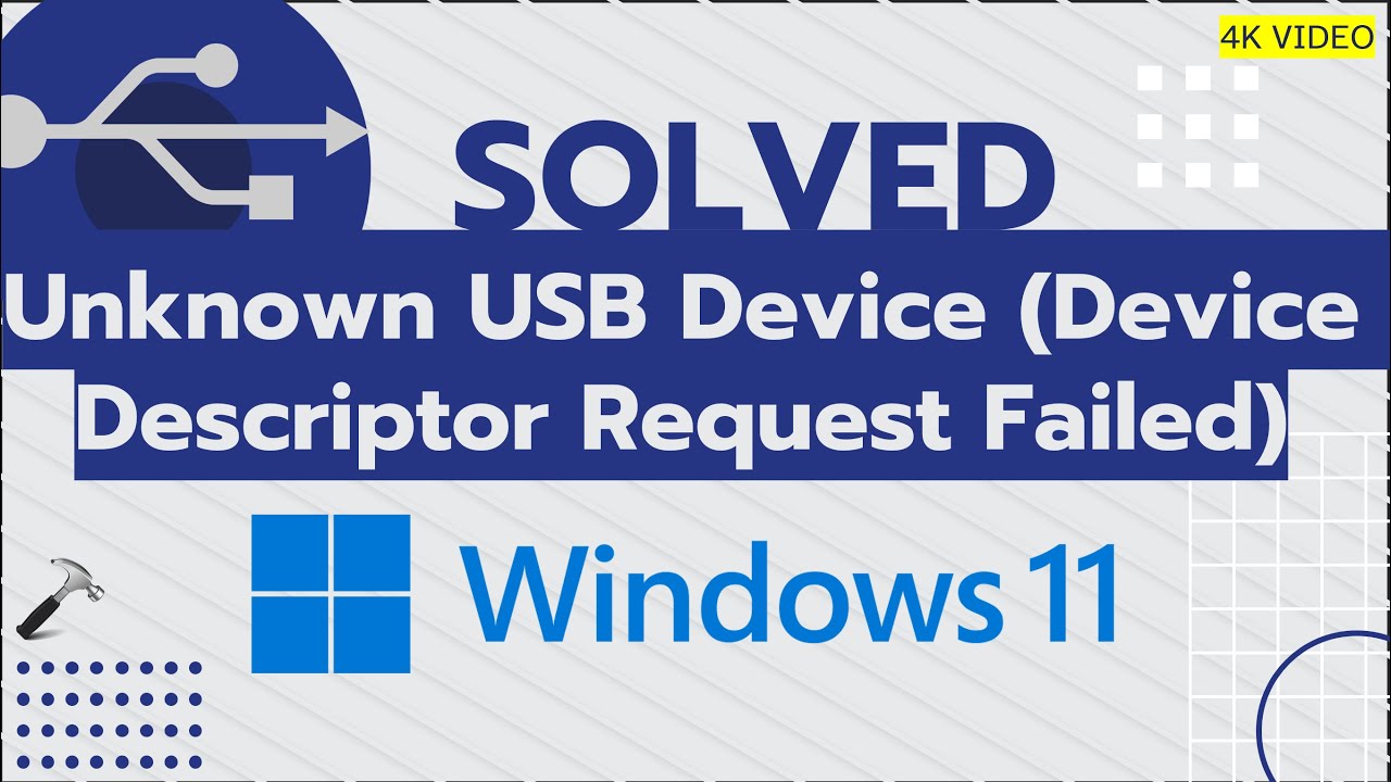 Solved: Unknown USB Device in Windows 11 (100% working)