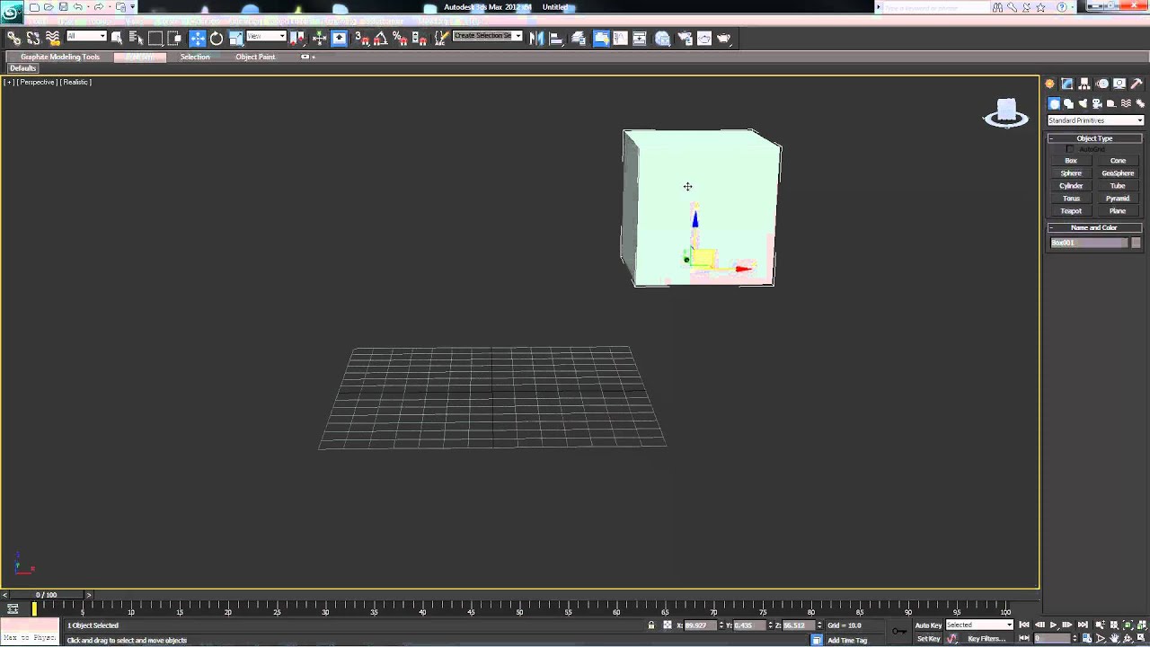 3ds max Transforms Freeze Transforms
