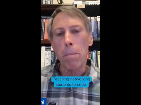 Teaching Networking Students To Code