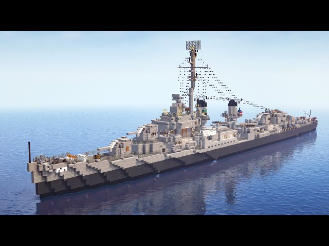 7 best Minecraft warship builds