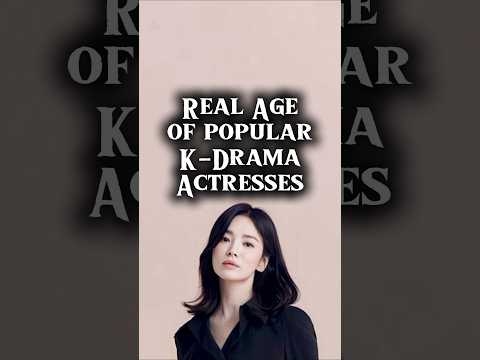 Unveiling the REAL AGE of Popular KDRAMA Actresses!