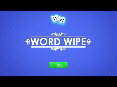 Word Wipe Game Gameplay #wordwipe #gameplay #youtubeplayables #freegame #freetoplay