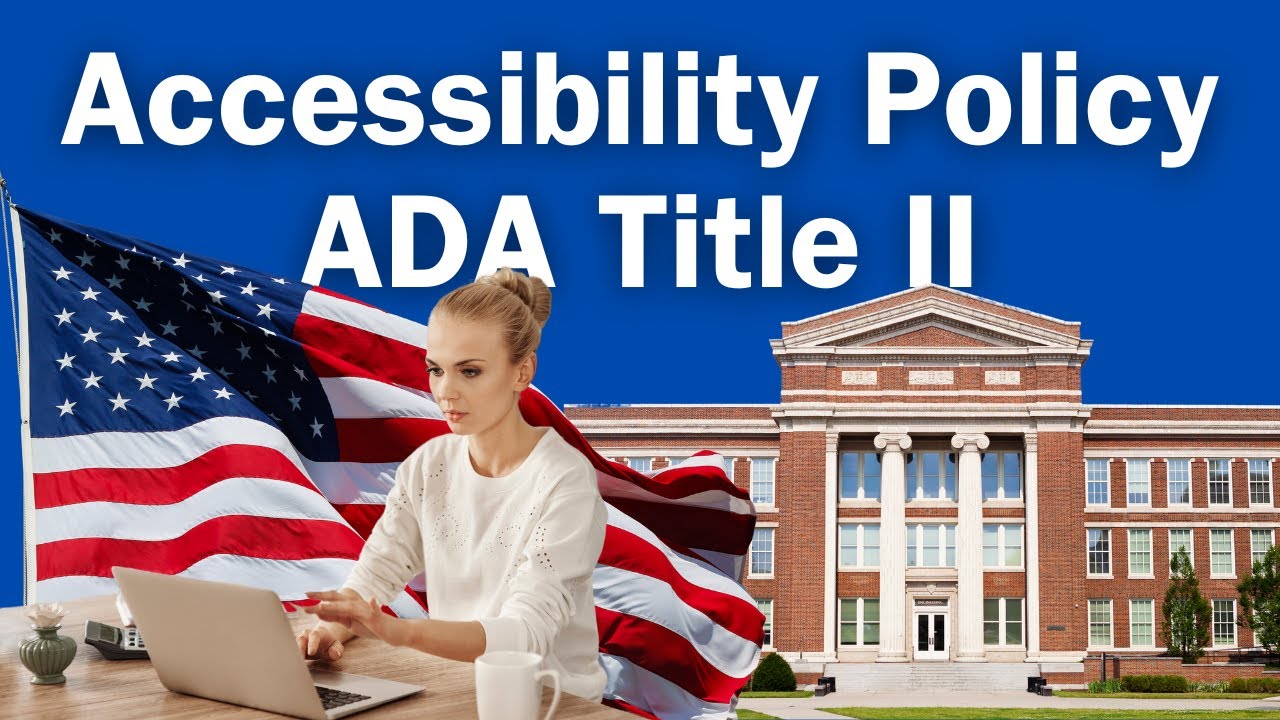 Digital Accessibility Policy Template for ADA Title II Compliance