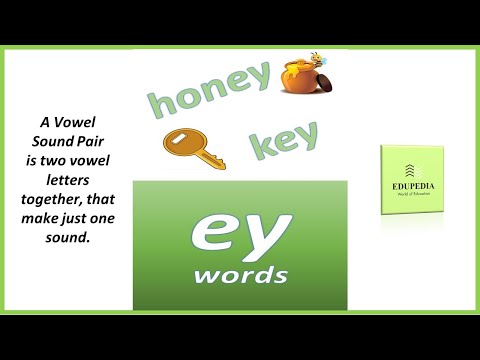 Phonics Vowel Sound Pairs "ey" Family Words #shorts #education