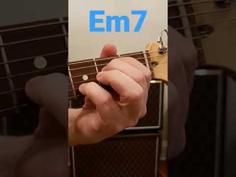 E minor7 Guitar chord#guitar #guitartutorial #chord #minor #em7