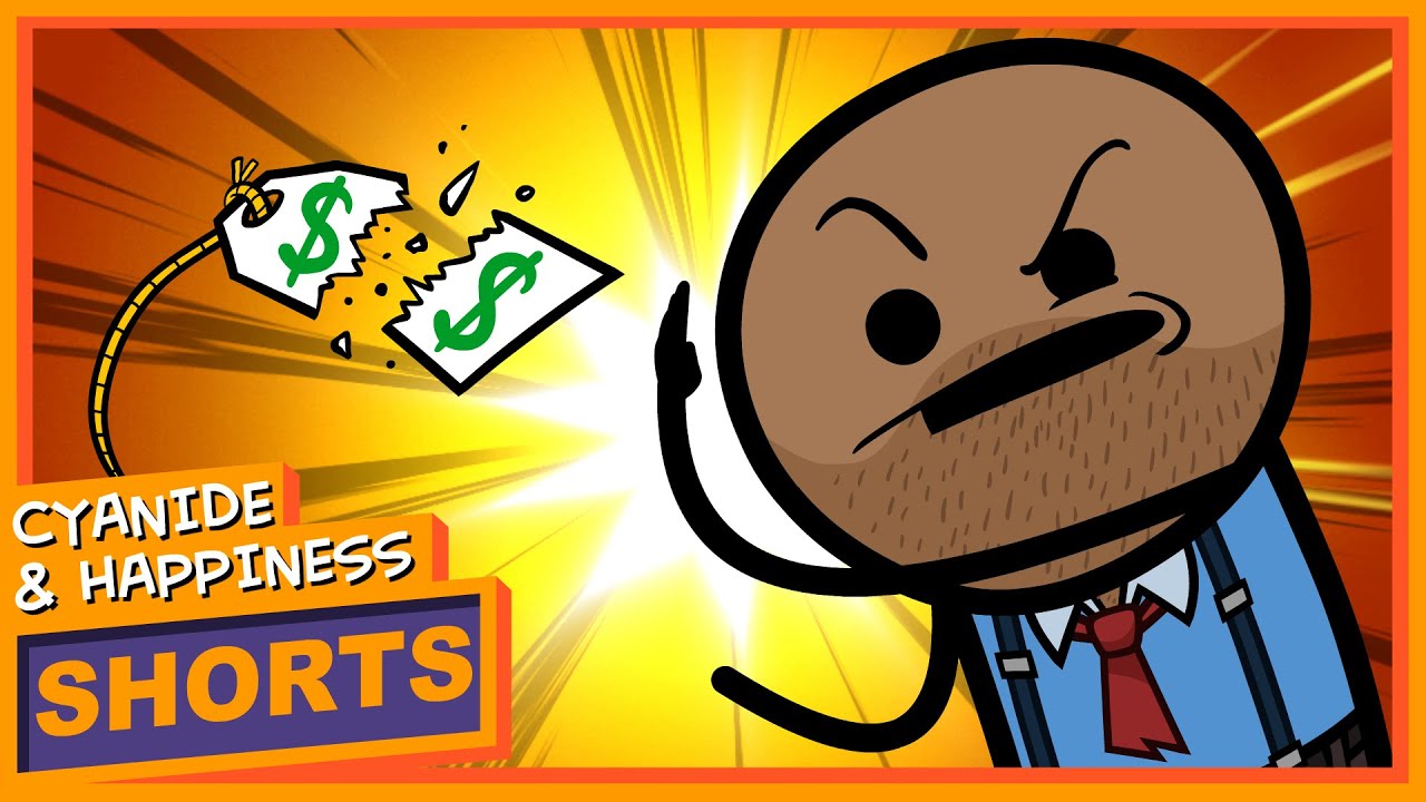 Half Off - Cyanide & Happiness Shorts