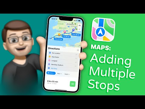 Creating Multi-Stop Routes in Maps ⭐ iOS 16 Tips