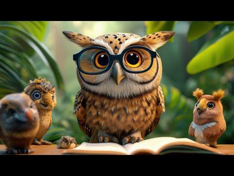 Owl's Listening Poem for Kids: Learning with Animals