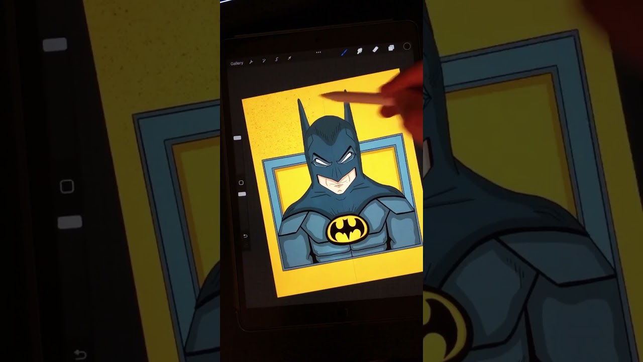 Fast and Easy Batman Digital Art