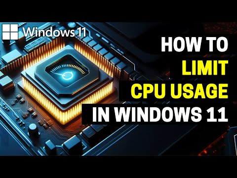 How to Limit CPU Usage in Windows 11