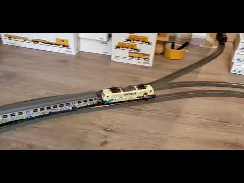 [Teil 38] Danke idee+spiel, für diesen schönen märklin Graffiti Zug