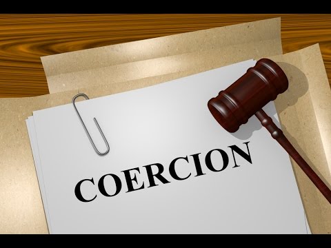 What is the crime of "coercion" here in Nevada?