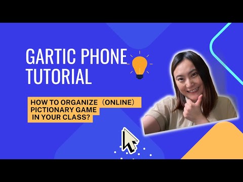 Gartic Phone Tutorial | How to play Pictionary Game in your class (party)!