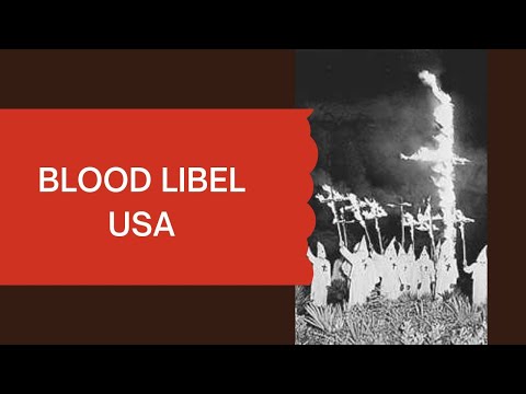 BLOOD LIBEL USA #shorts