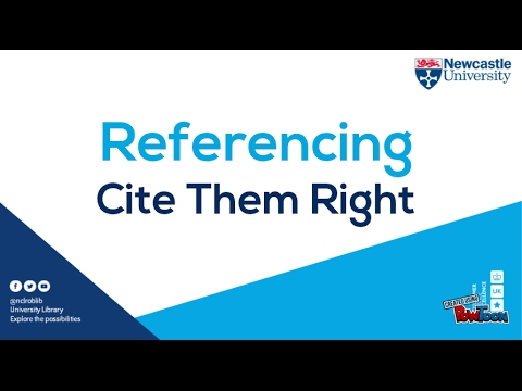 Quick Tip Cite Them Right