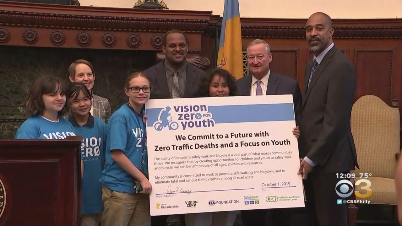 Philadelphia Officials Announce Progress On Vision Zero Plan To Eliminate Traffic-Related Fatalities