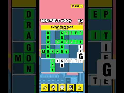 The Daily Whamble! #304 #crossword #wordpuzzlegame #games