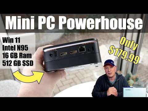 Good Mini PC - Fast and Inexpensive - ACEMAGIC AK1PLUS with 16 GB RAM