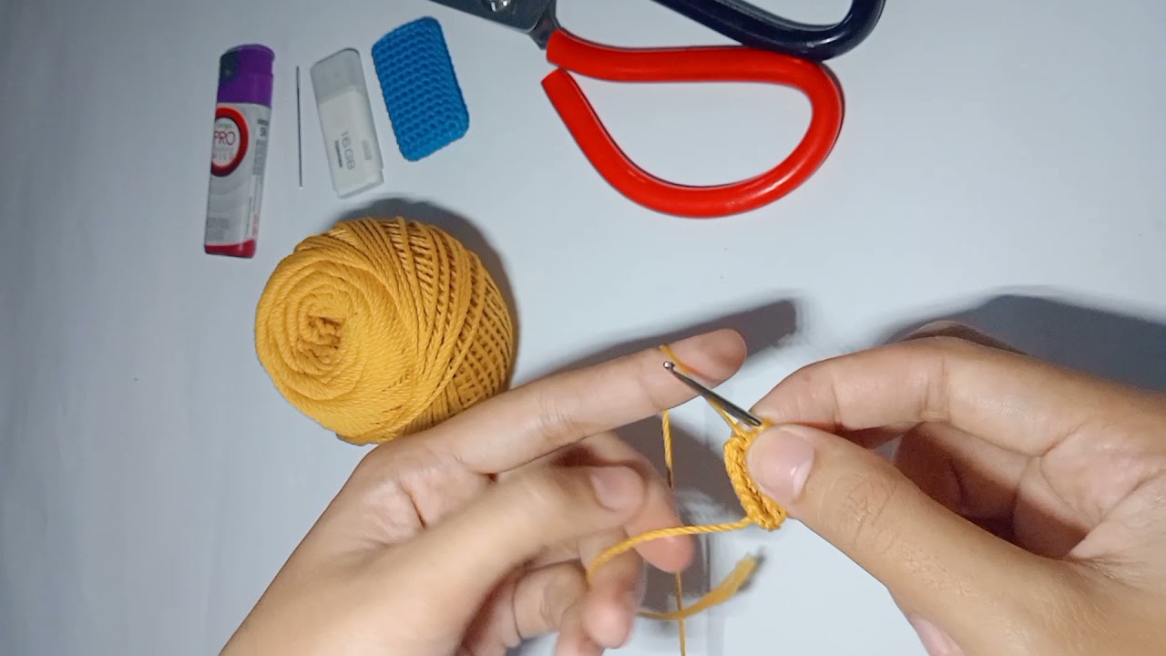 CROCHET FLASHDISK COVER ||UTS BAHASA INGGRIS