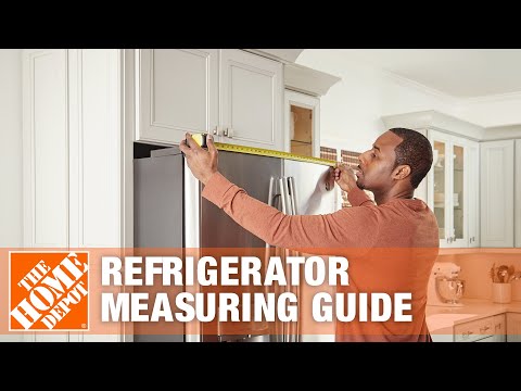 How To Measure For A New Refrigerator | The Home Depot