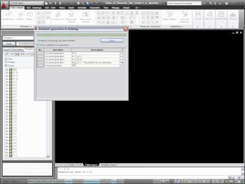 AutoCAD Structural Detailing 2011 - Elements with no Machining