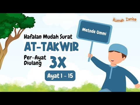 Hafalan Per-Ayat ✅Surat At-Takwir Metode Ummi Ayat 1 - 15