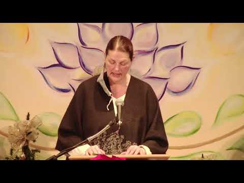Laurie Knerr reads from "Spiritual Significance of Winter Solstice"