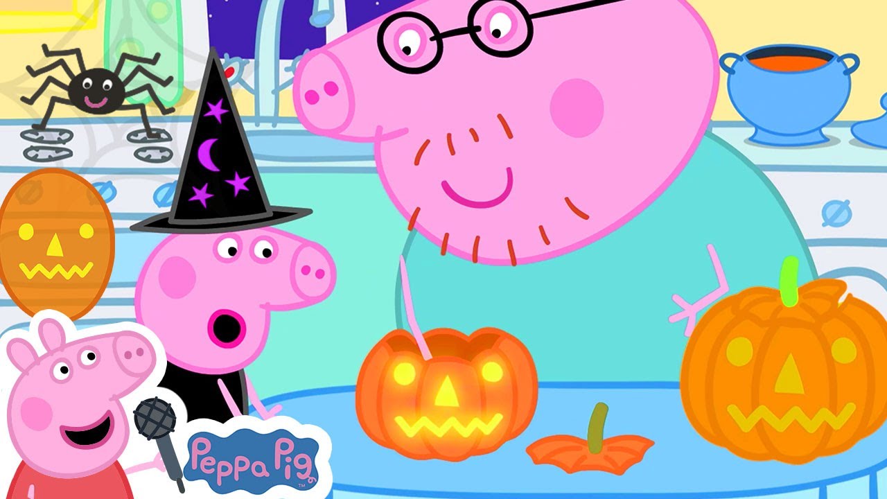 If You're Spooky and You Know It 🎃 Peppa Pig Songs | Nursery Rhymes + Kids Songs