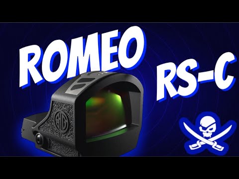 The Sig Sauer Romeo RS Compact Reinforced Steel Red Dot Optic First Look And Unboxing.