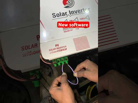 Solar inverter without battery