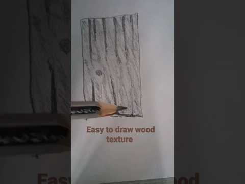 🔥Easy to draw wood texture/How to draw wood texture