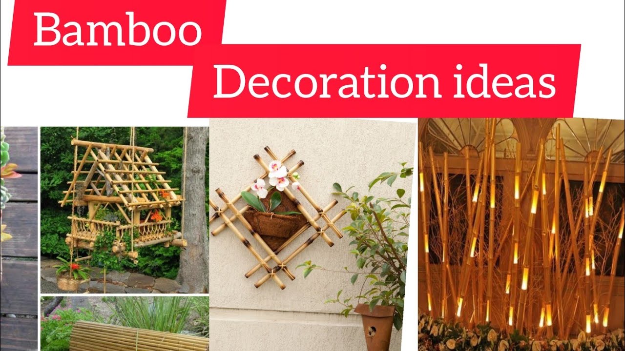 Unique ways to use Bamboo || DIY ||home decor || Bamboo craft ideas|| Bamboo decoration ideas ||