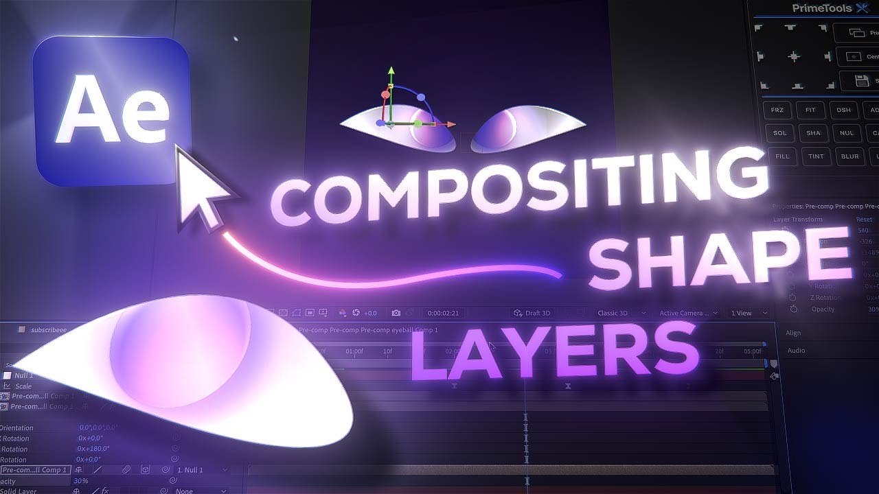 Shape Layer Compositing Tutorial | After Effects