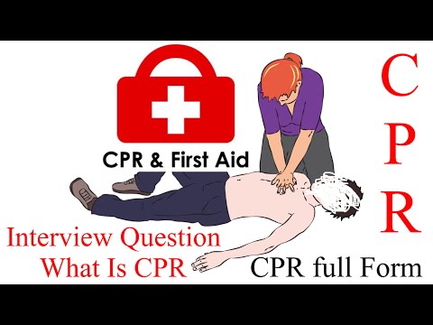 What Is CPR | First Aid Training | What is CPR in Urdu | What is CPR in Hindi | Interview Training |